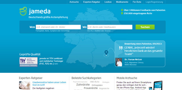 jameda wächst um 37 Prozent – ZWP online – das Nachrichtenportal für ...